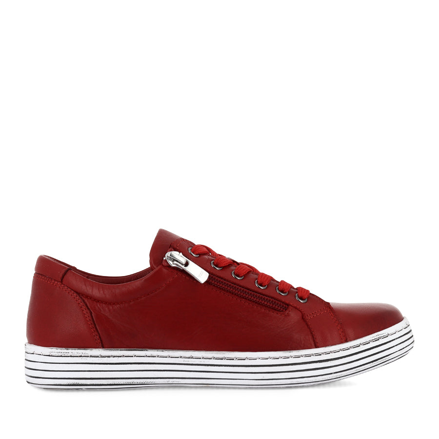 UNITY - RED LEATHER – Evans Shoes