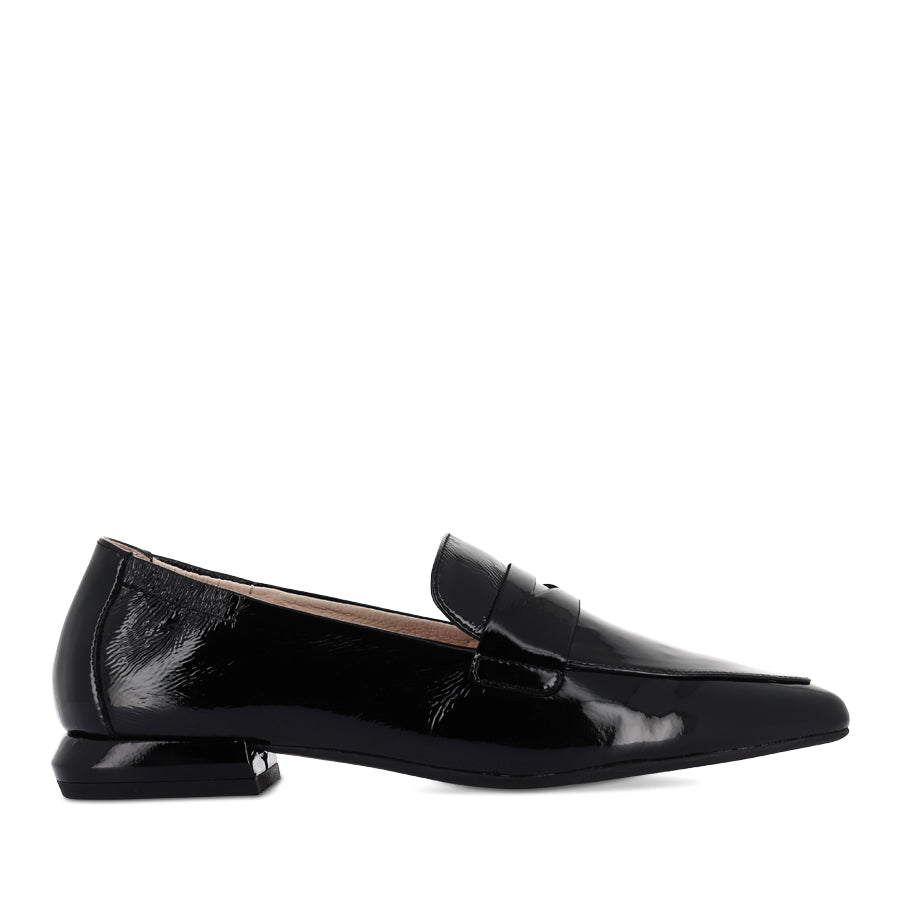 PALOLO - BLACK PATENT LEATHER – Evans Shoes