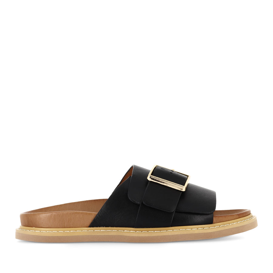 DEDE - BLACK LEATHER – Evans Shoes