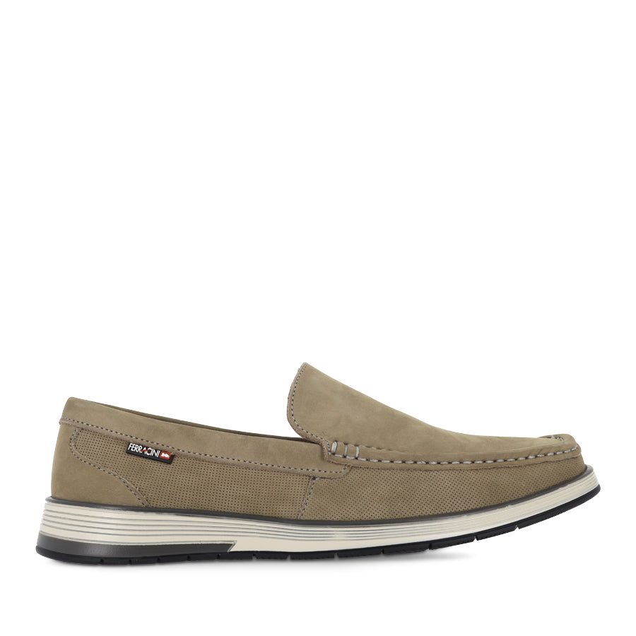 TETLEY - GREY NUBUCK – Evans Shoes