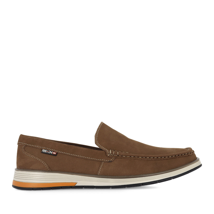 TETLEY - TAN NUBUCK – Evans Shoes