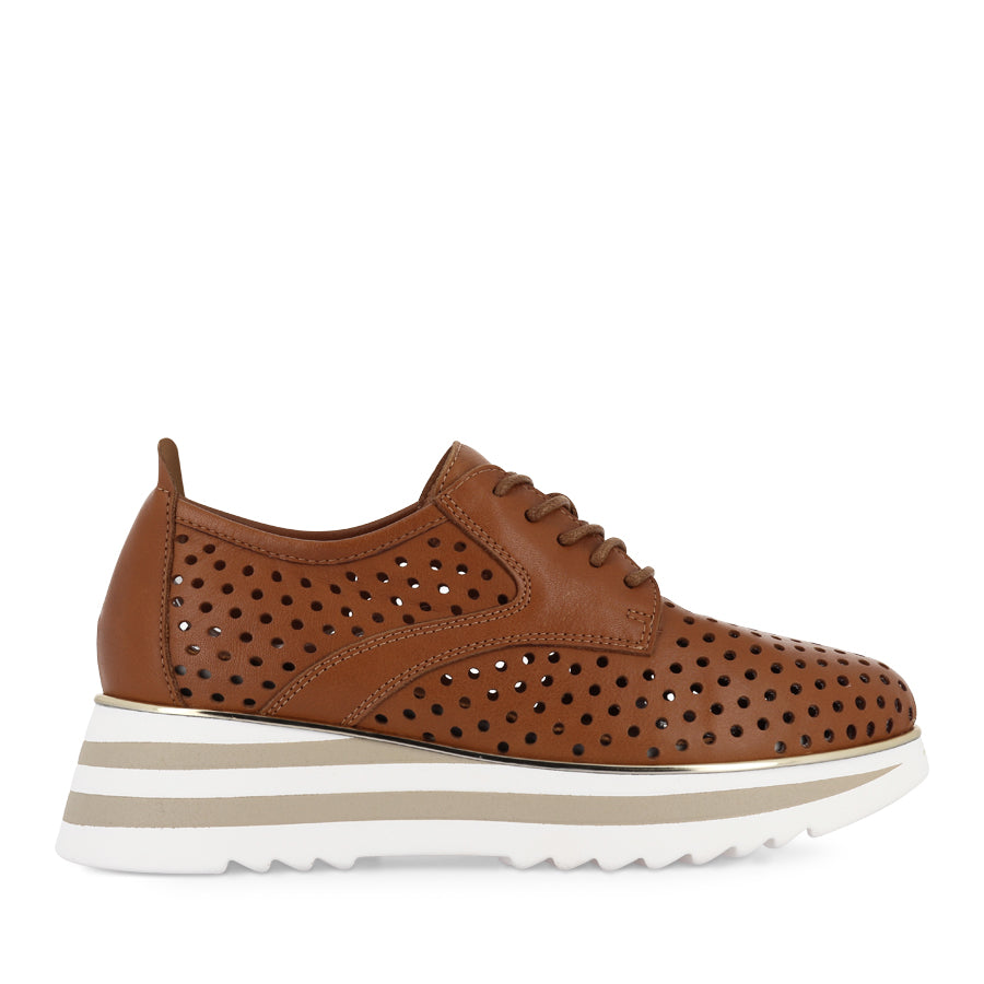 GILLY - BRANDY LEATHER – Evans Shoes