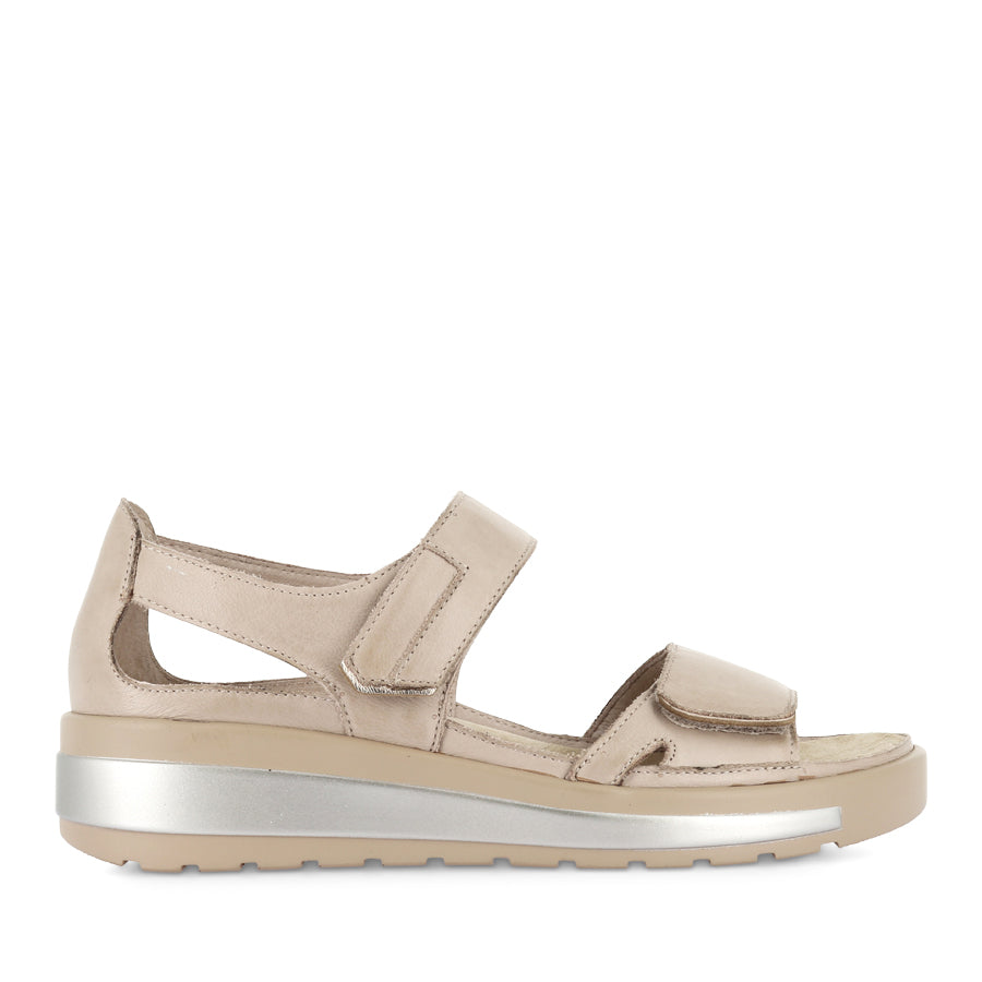 GEDD W - CAFE-PALE ROSE GOLD LEATHER – Evans Shoes