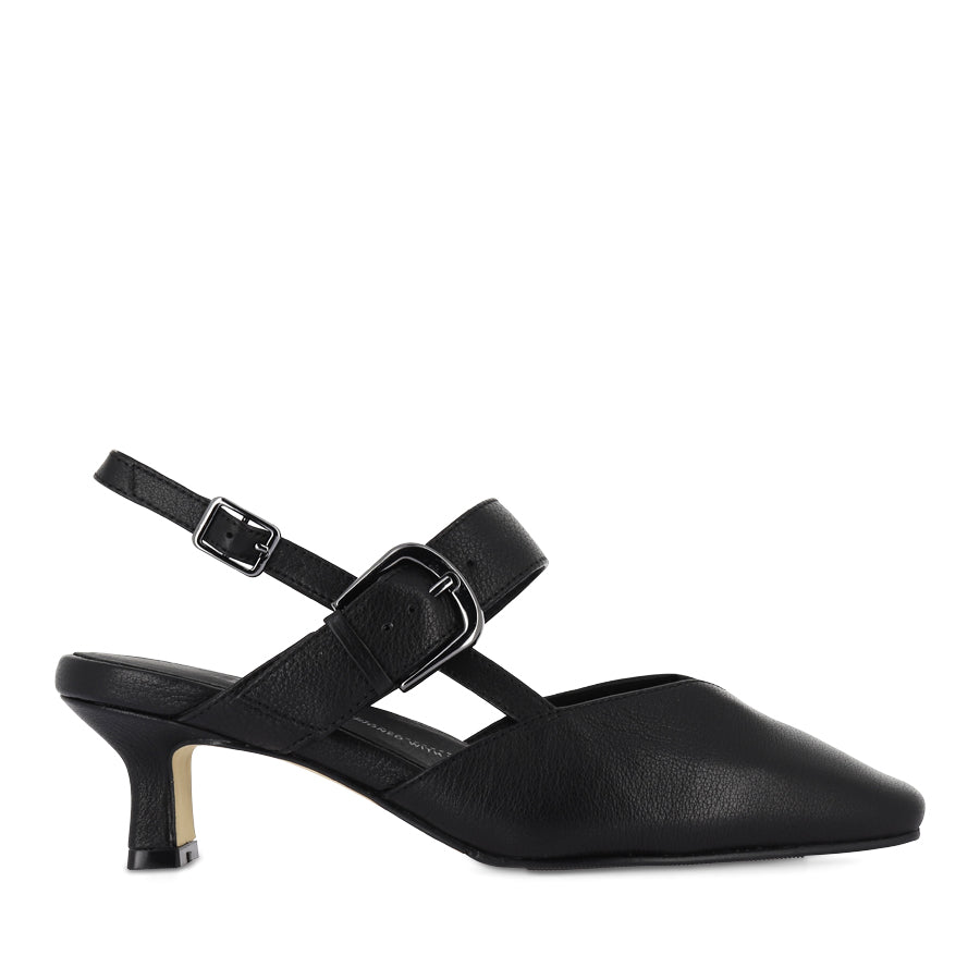 ORSSA XW - BLACK LEATHER – Evans Shoes