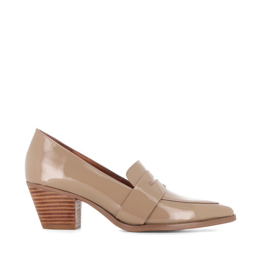 GODWIN - TAUPE PATENT LEATHER – Evans Shoes