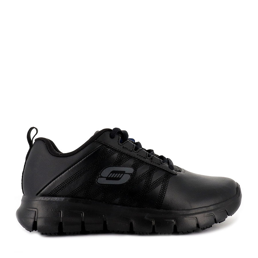 SURE TRACK - ERATH - BLACK BLACK – Evans Shoes